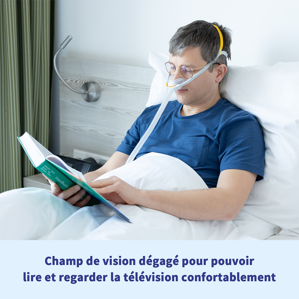 Masque PPC nasal AutoFit F&P Solo, 3 coussins de masque (S/M/L)